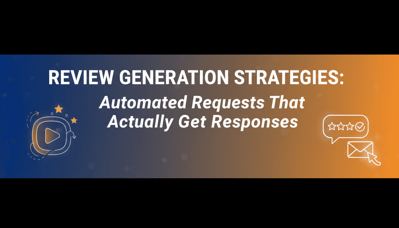 Review Generation Strategies: Automated Requests That Actually Get ...