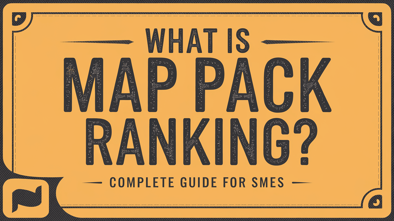 What Is Map Pack Ranking? Complete Guide for SMEs