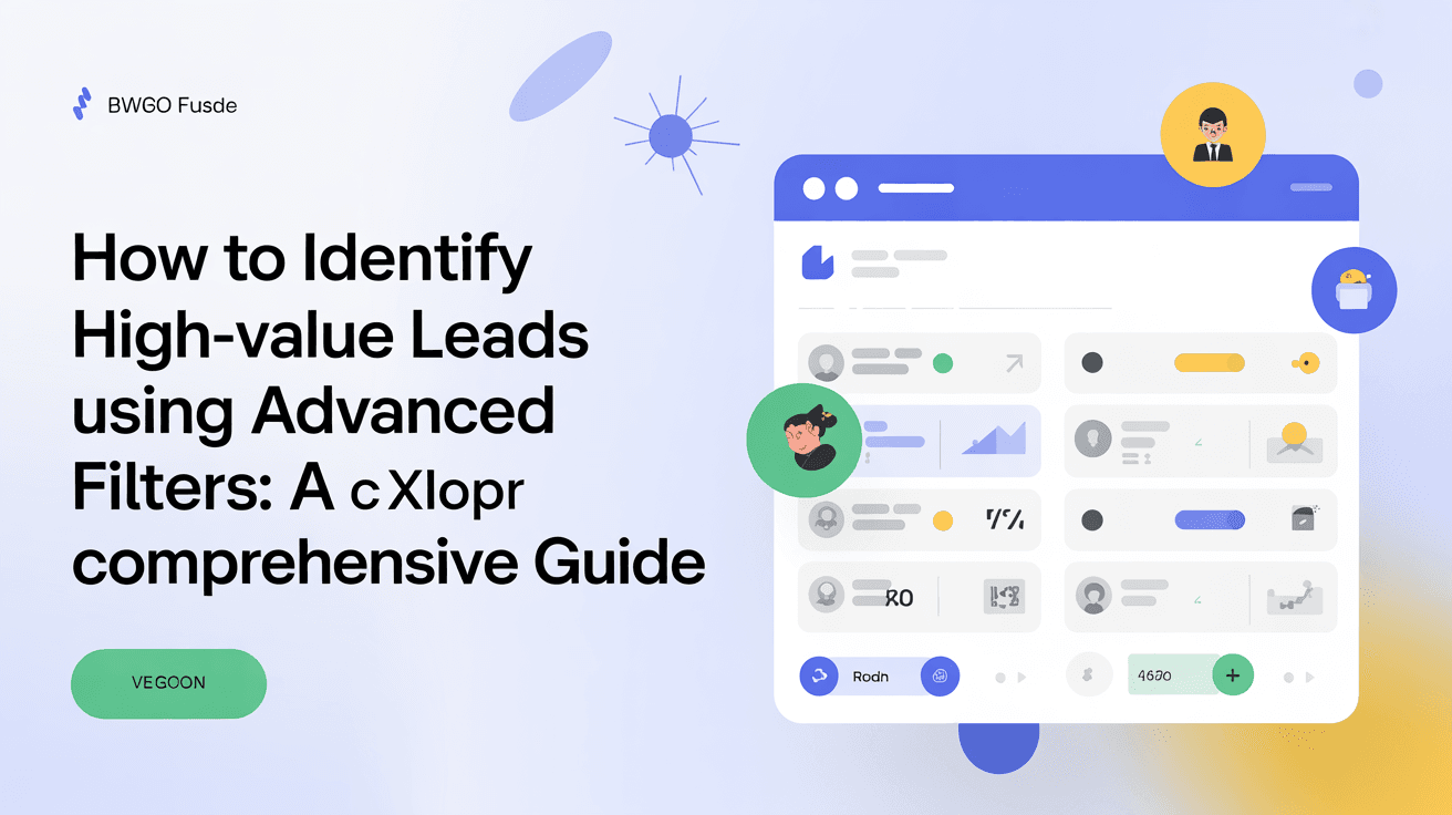 How to Identify High-Value Leads Using Advanced Filters: A ...